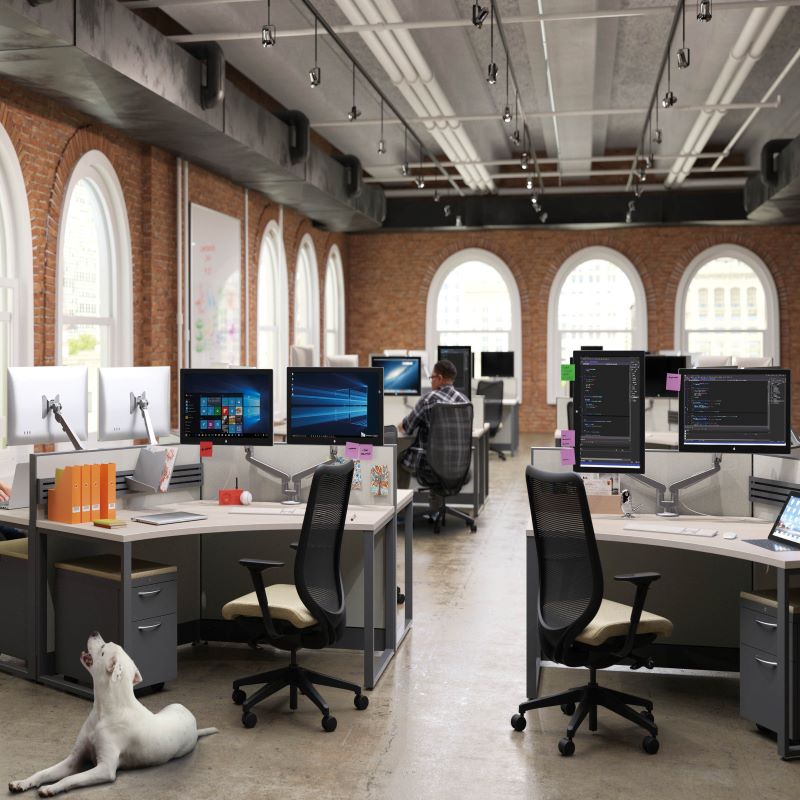 Abound Workstations with Office Design Concepts