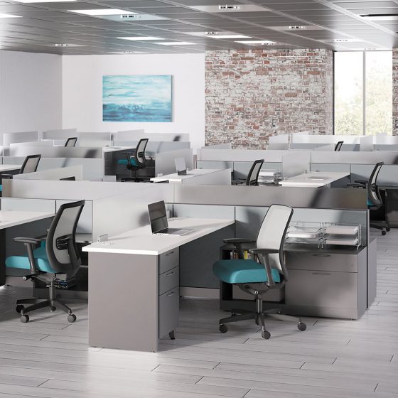 Abound Workstations with Office Design Concepts