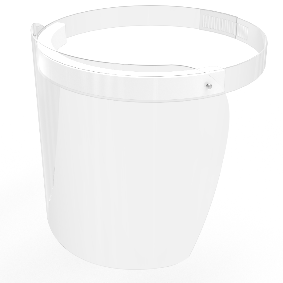 Disposable Personal Face Shield with Foam - 100 Pack - Office Design ...