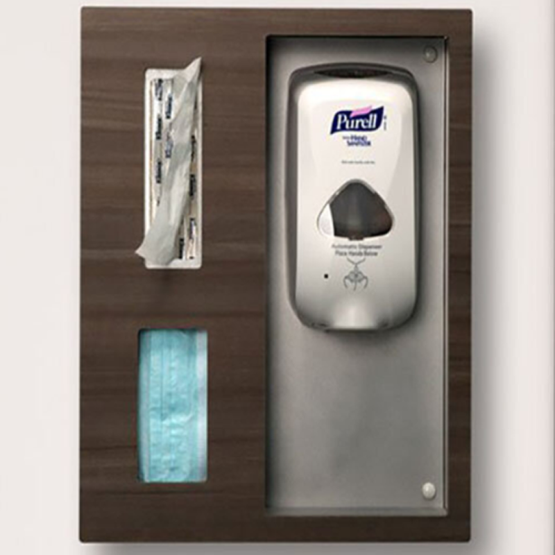 Hand Sanitizer Station (Wall Mount) - Office Design Concepts